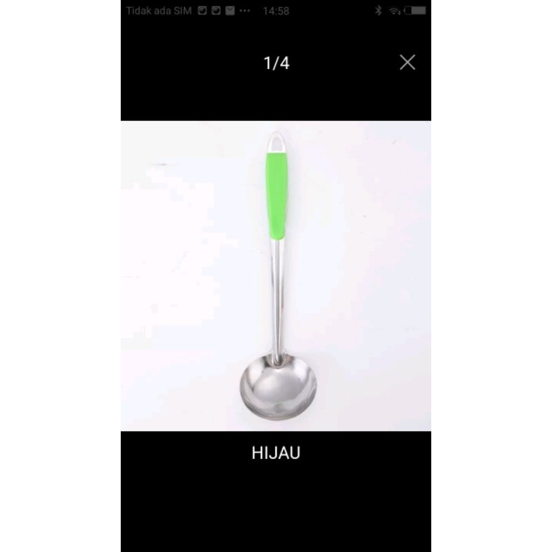 Jual sutil/sendok sop uk kecil.pontianak | Shopee Indonesia