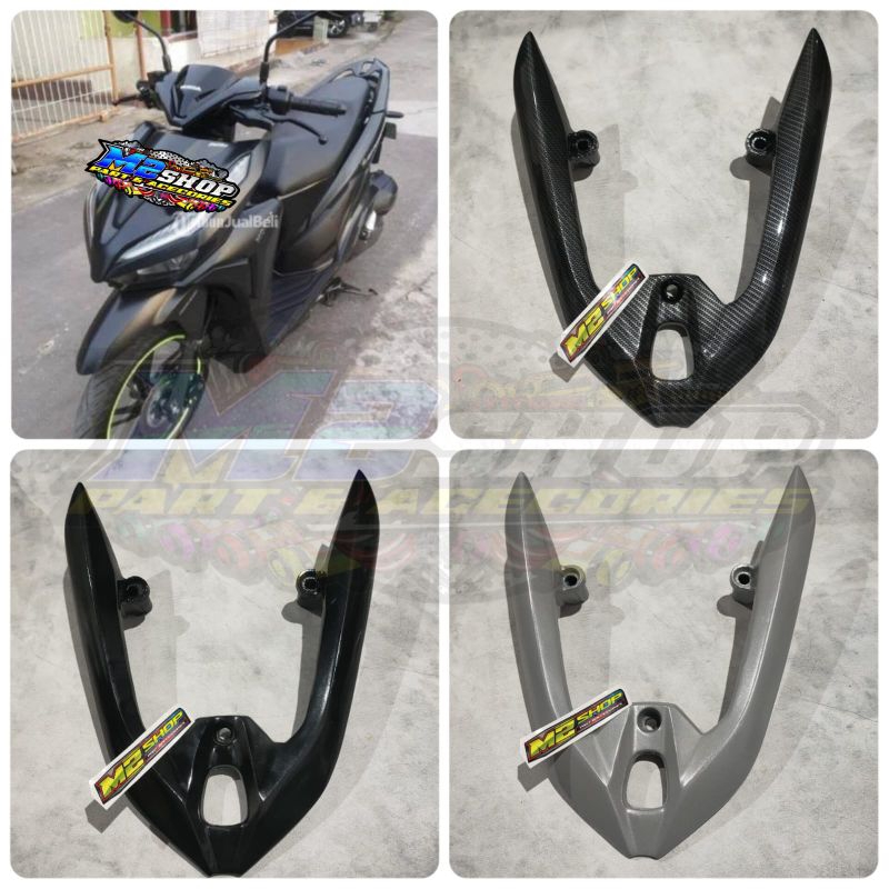 Jual Behel Begel Vario 125/150 LED New Planger Jok Belakang Vari Karbon ...