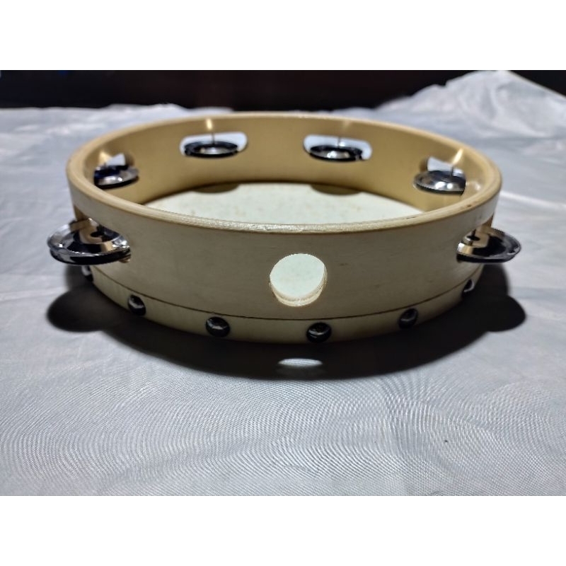 Jual Tamborin mainan musik perkusi 8 inch | Shopee Indonesia
