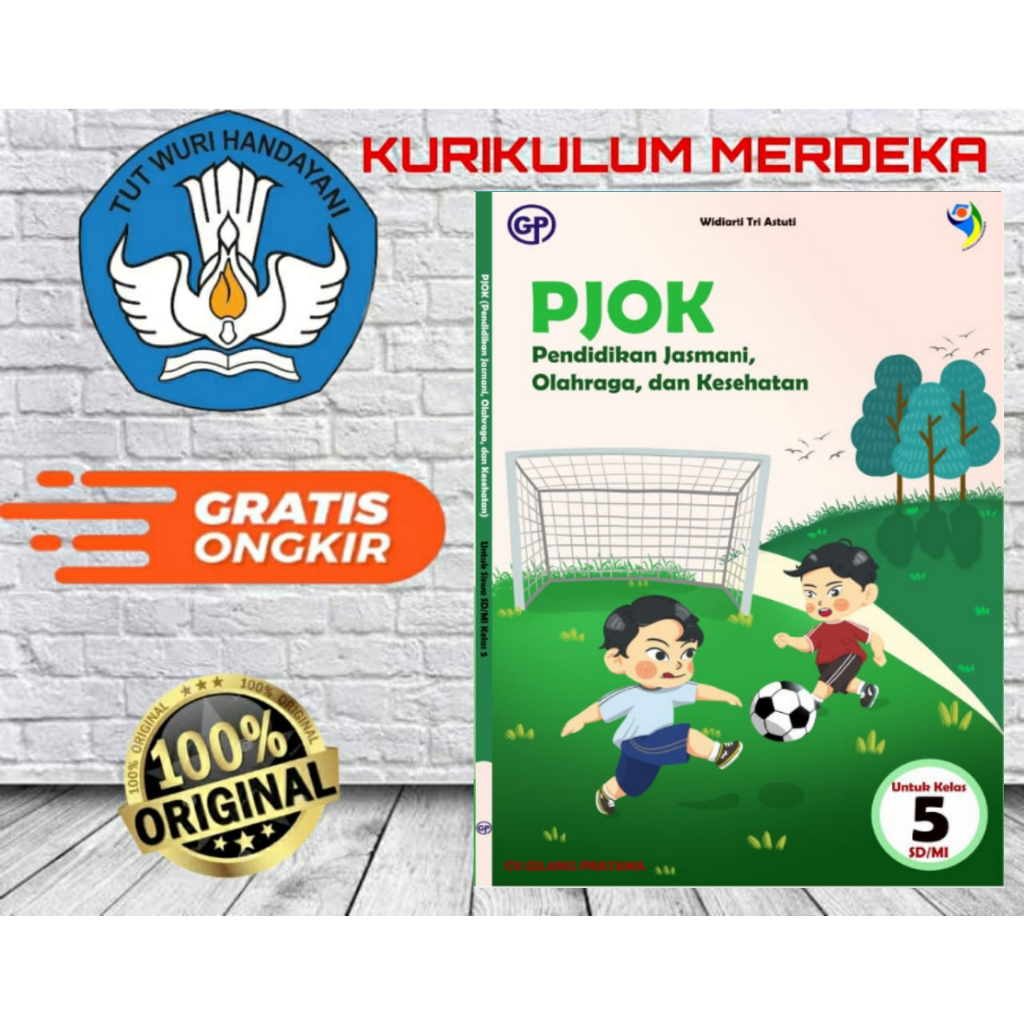 Jual BUKU SISWA PJOK SD/MI KELAS 5 KURIKULUM MERDEKA GILANG PRATAMA | Shopee Indonesia