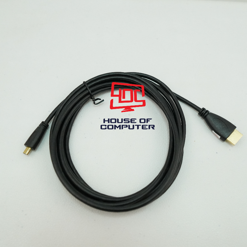 Jual Kabel HDMI to micro HDMI panjang 3 meter | Shopee Indonesia