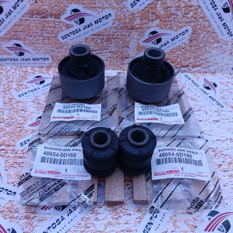 Jual Bushing Arm Besar Kecil Sayap Depan Calya Sigra Original 2Set 4Pc ...
