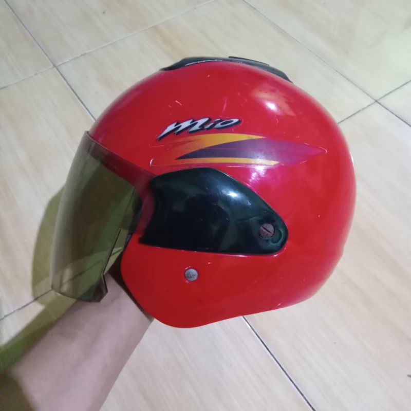 Jual helm yamaha mio jadul sporty-smile original second | Shopee Indonesia