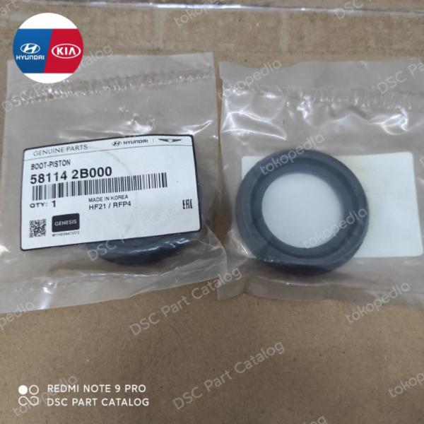 Jual Boot piston kaliper rem Depan Hyundai Santafe All New Santa fe ...