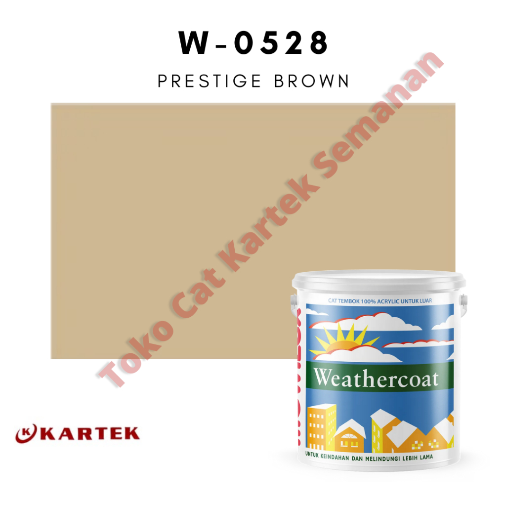 Jual Mowilex Weathercoat Exterior W 0528 Prestige Brown 2 5 Liter