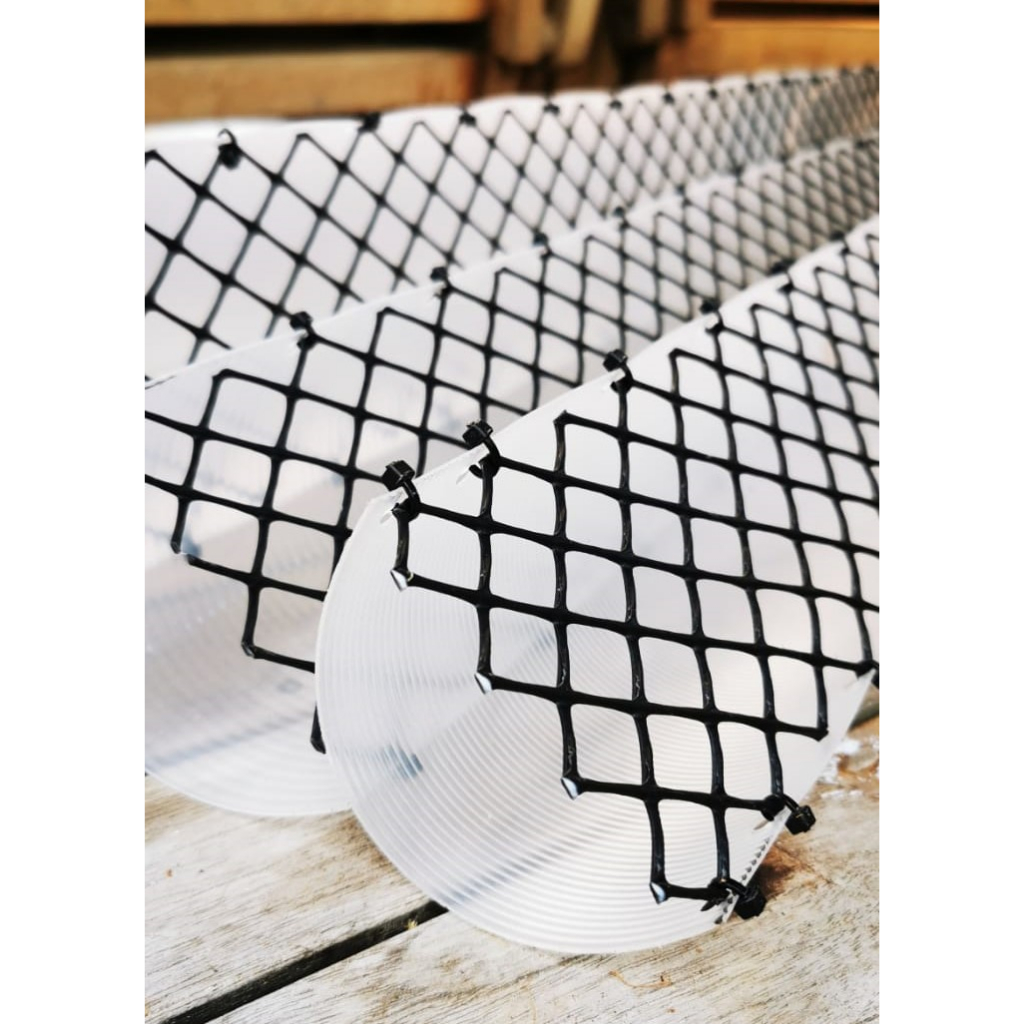 Jual Turus Tanaman Mika Fiber Tinggi 1 Meter Bisa diisi Media | Shopee ...
