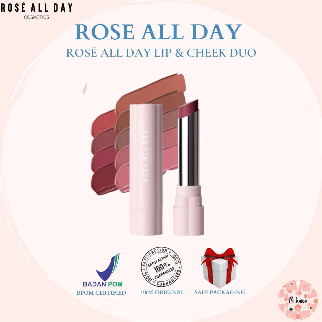 Jual Rosé All Day Lip & Cheek Duo | Shopee Indonesia
