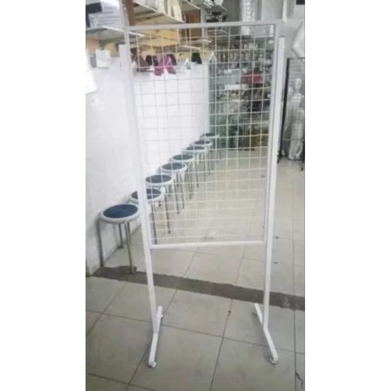 Jual Ram Display Berdiri Ram + Kaki Rak Mundo Ukuran 60 Cm × 150 Cm ...