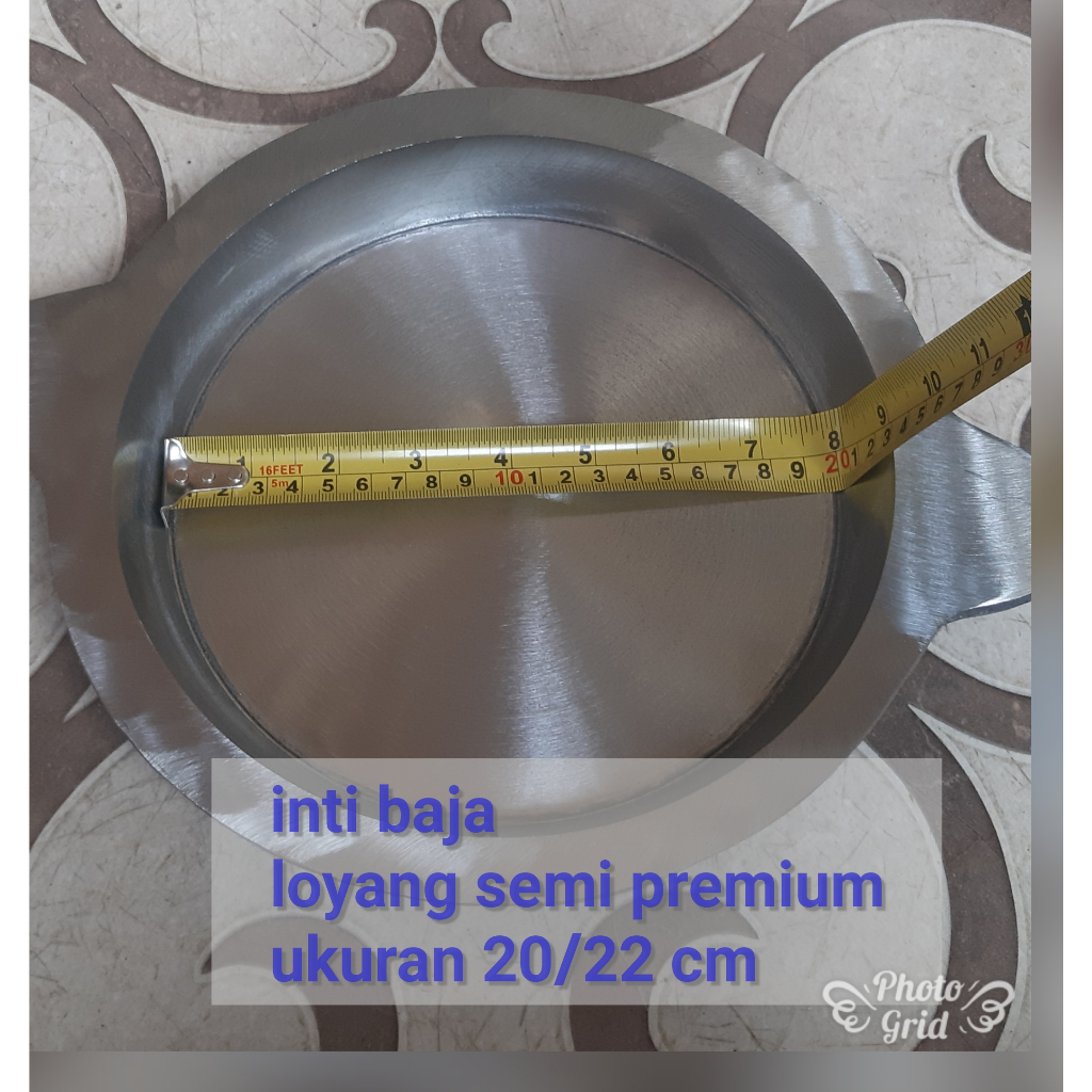 Jual loyang semi premium 20 cm inti baja | Shopee Indonesia