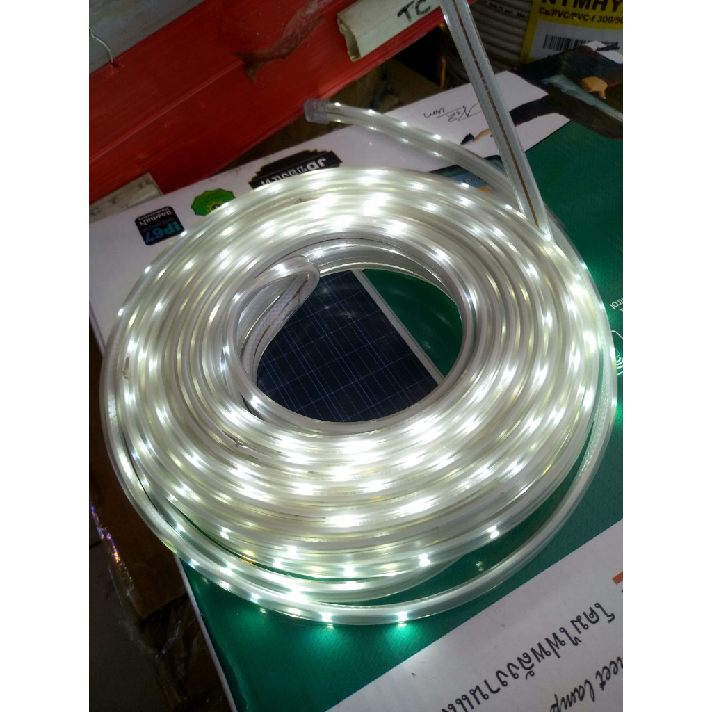 Jual Strip led warna merah putih panjang 8 meter | Shopee Indonesia