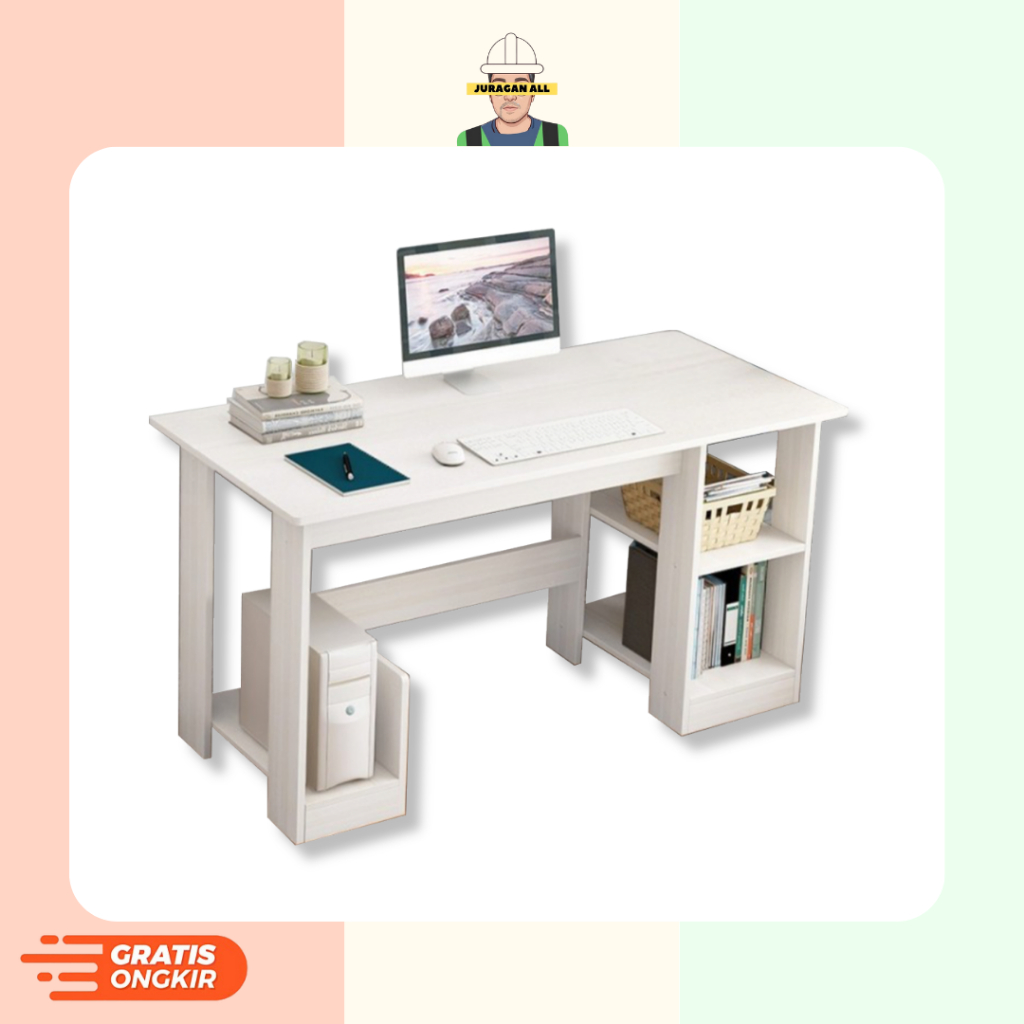 Jual MEJA BELAJAR/MEJA KOMPUTER PC/MEJA KERJA/MEJA GAMING/MEJA KANTOR ...