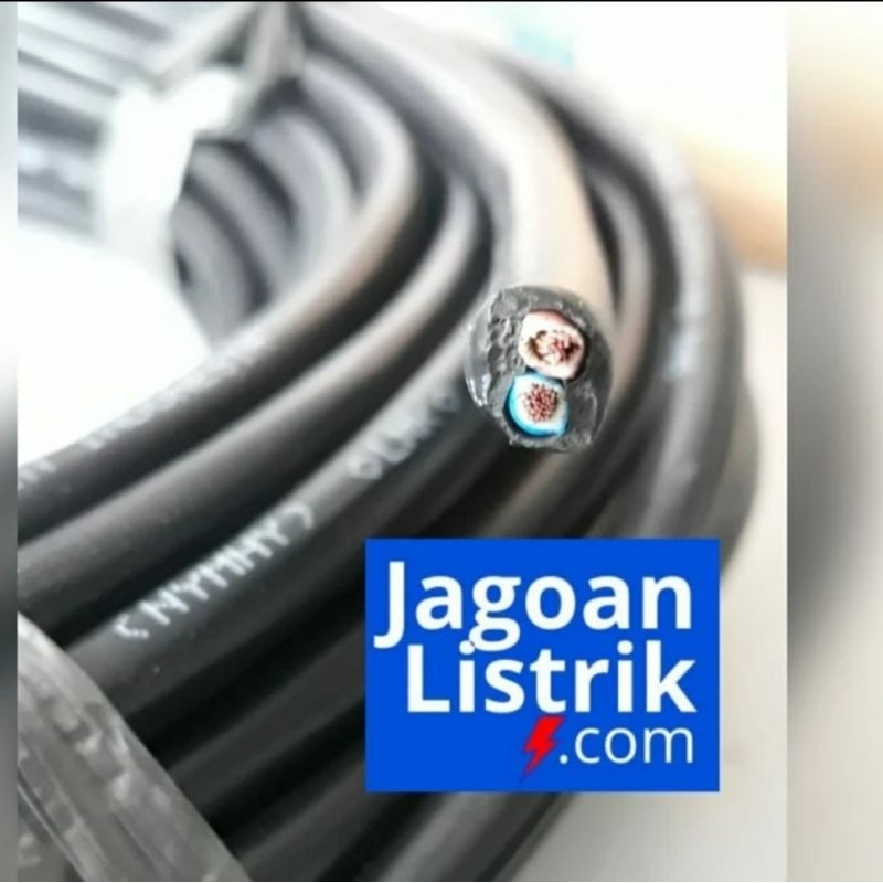 Jual Kabel Serabut NYYHY 2 x 1.5 mm SUPREME HITAM NYMHY 2x1.5 mm2 Ecer per meter 2x1,5 mm2 2x1 ...
