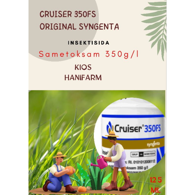 Jual Insektisida CRUISER®350FS (Original syngenta) 12,5 ml | Shopee ...