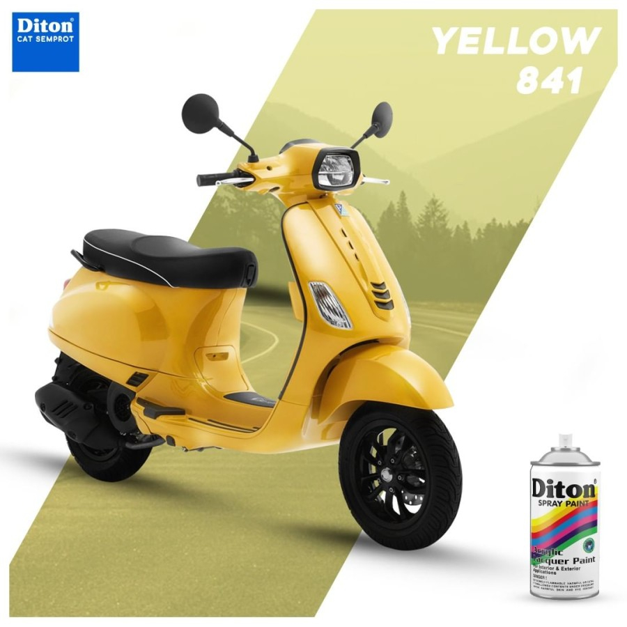 Jual Pilok Pilox Cat Semprot Diton 150cc Yellow 841 Diton Kuning ...