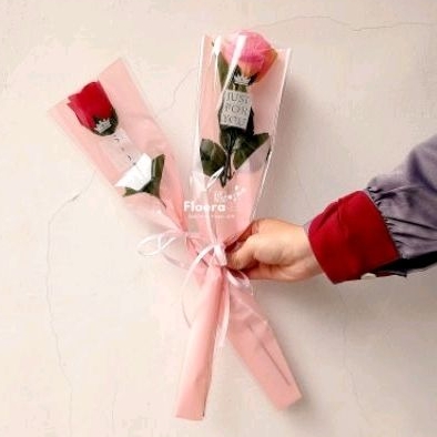 Jual Buket Mawar Mini single rose bouquet hadiah bunga valentine hari ...