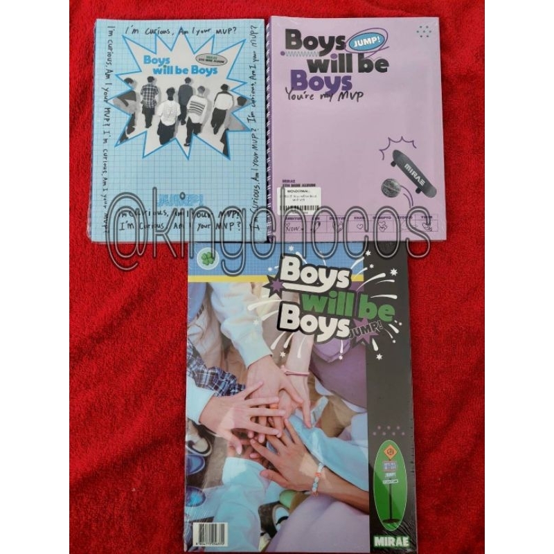 Jual [READY STOCK] MIRAE 5th Mini Album - "Boys will be Boys" (BwbB ...