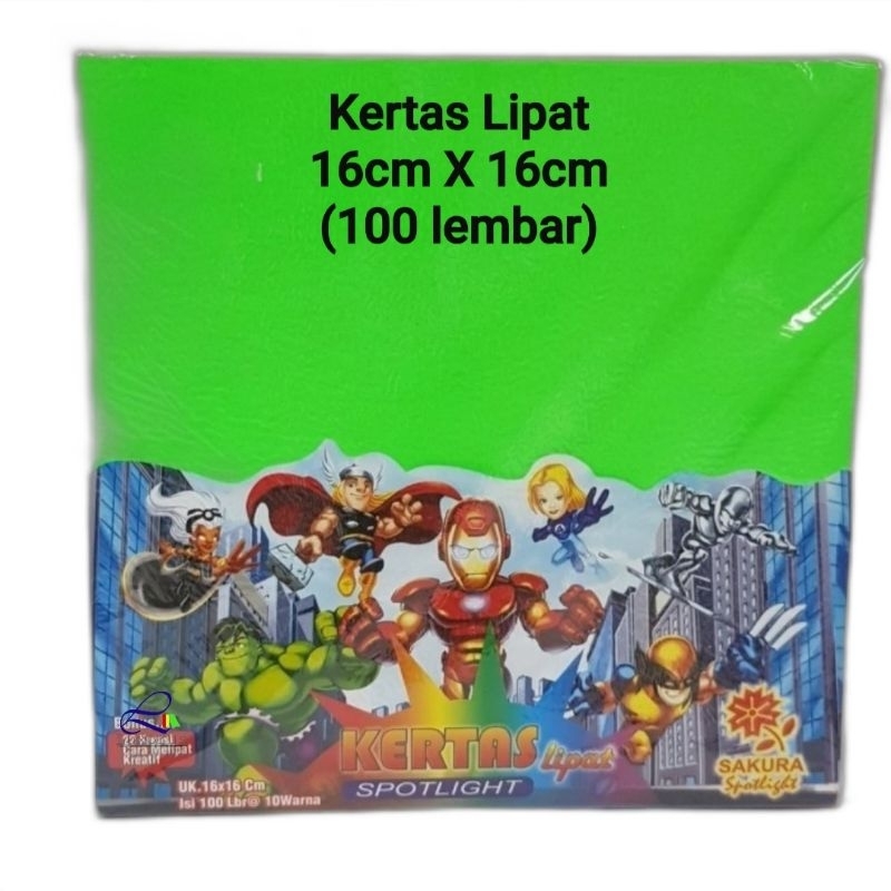 Jual Kertas Lipat Spotlight Sakura 16 cm | Shopee Indonesia