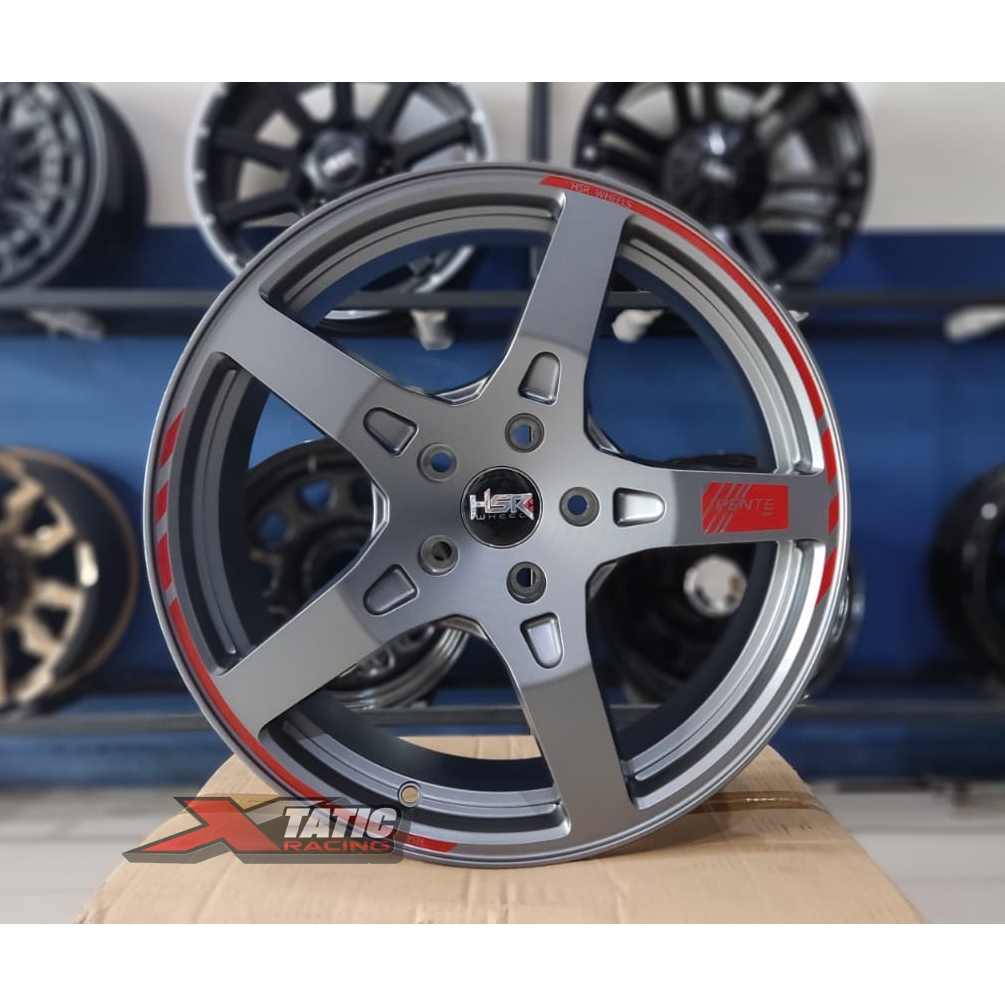 Jual Velg Moibl Murah R18 HSR PENTE Ring 18 Buat Innova Terios Xpander Mazda Juke | Shopee Indonesia