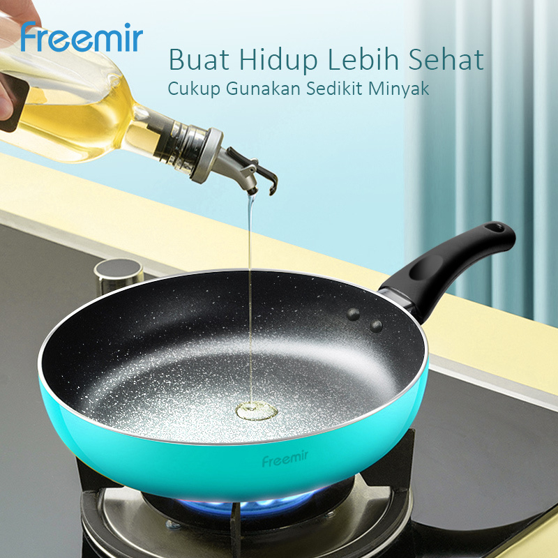 Jual Freemir Frying Pan 20 CM Penggorengan Serbaguna | Shopee Indonesia