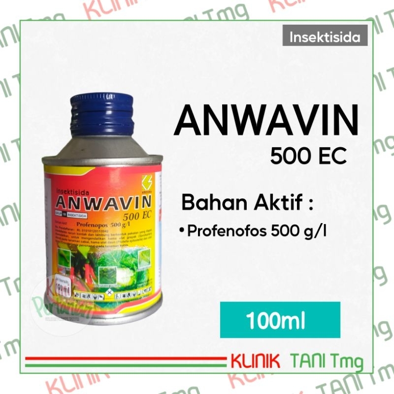 Jual ANWAVIN 500EC - 100ml | INSEKTISIDA BERBAHAN AKTIF PROFENOFOS 500 ...