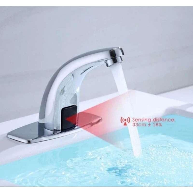 Jual KRAN WASTAFEL SENSOR MODEL TOTO/KRAN AIR WASTAFEL OTOMATIS ...