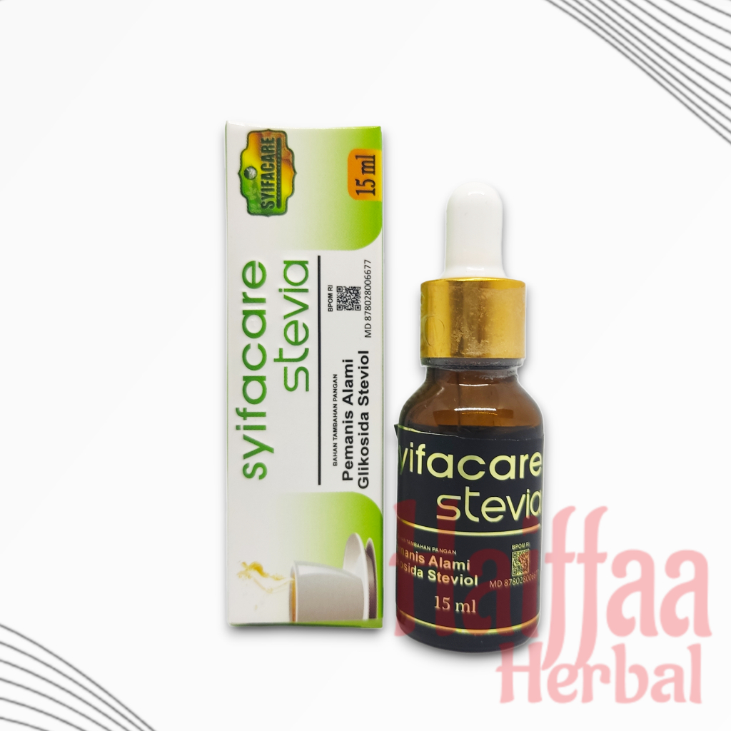 Jual Stevia Sweetener Stefia Gula Cair Non Kalori Pemanis Alami ...