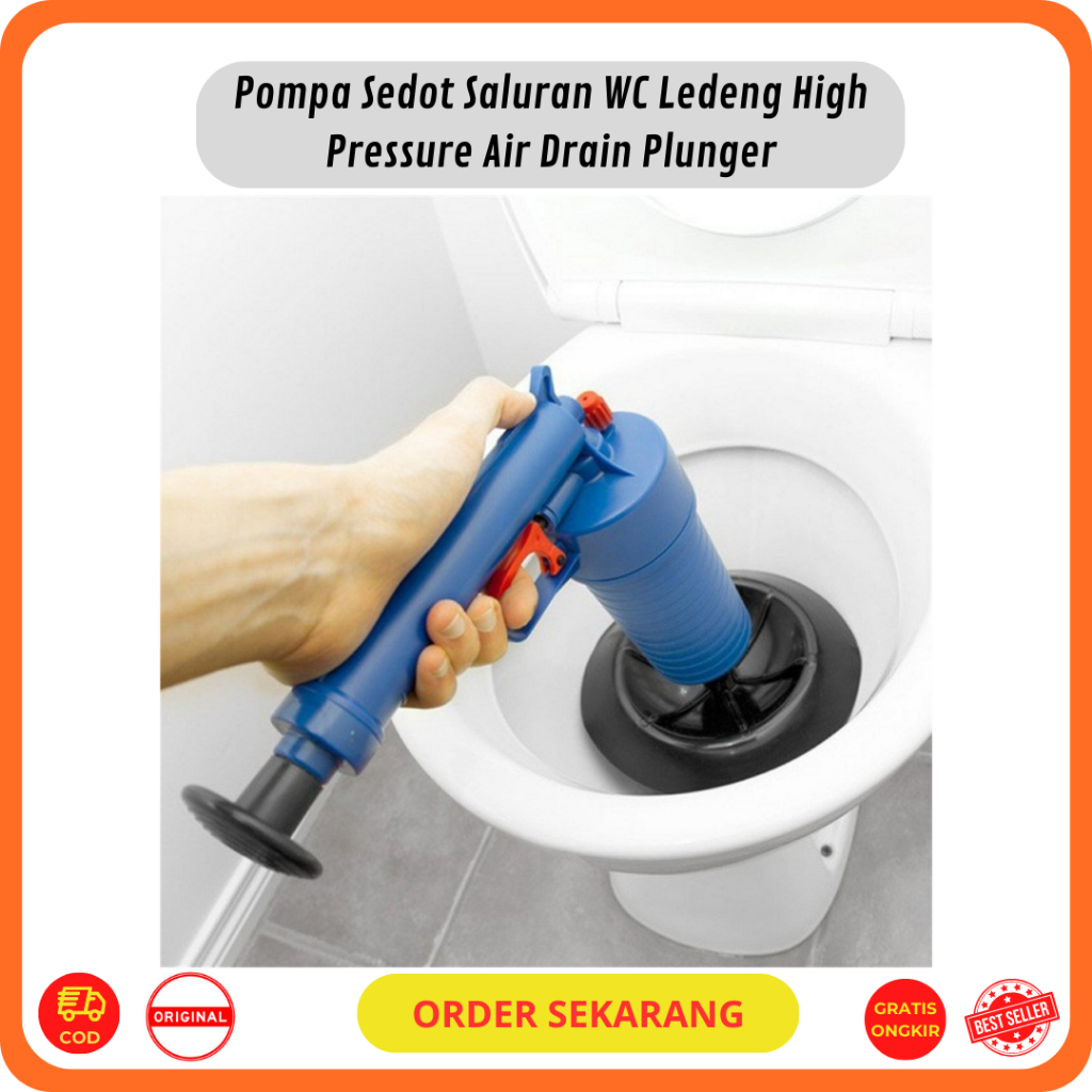 Jual Pompa Sedot Penyedot Saluran WC Ledeng Closet Mempet High Pressure ...