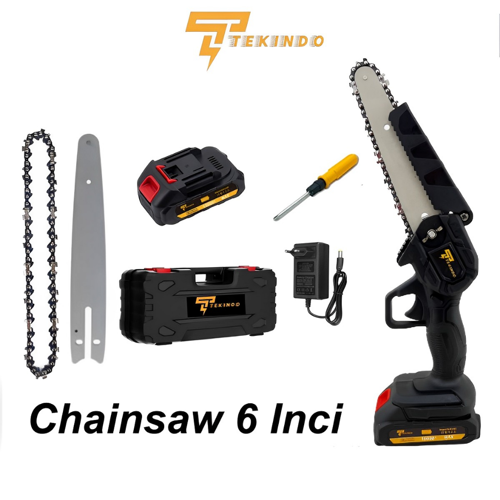 Jual Mesin Senso Gergaji Kayu 6 Inci Cas Baterai Tanpa Kabel Cordless ...