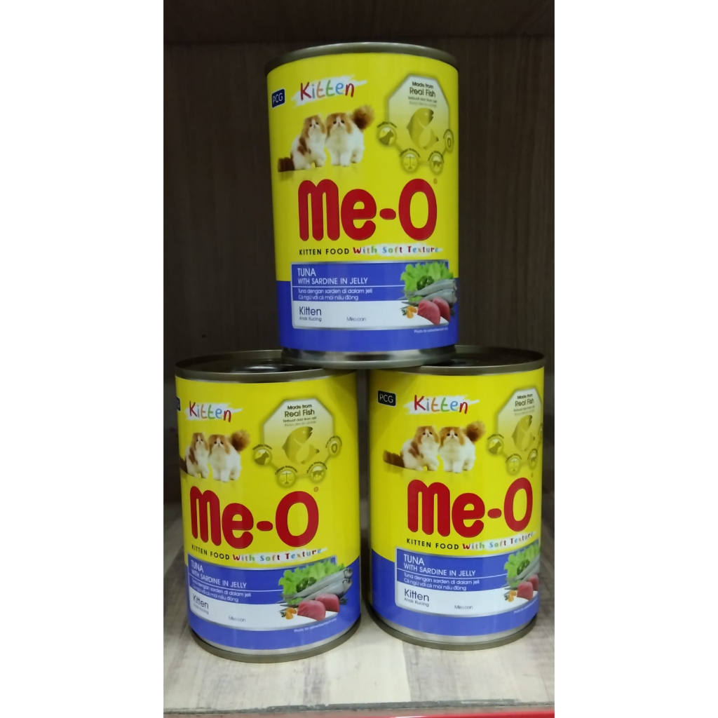 Jual MEO KALENG 400GR ALL VARIAN /MAKANAN BASAH KUCING | Shopee Indonesia