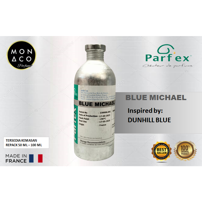 Jual BLUE MICHAEL INSPIRED DUNHIL BLU BY PARFEX - ASLI 100% | Shopee ...