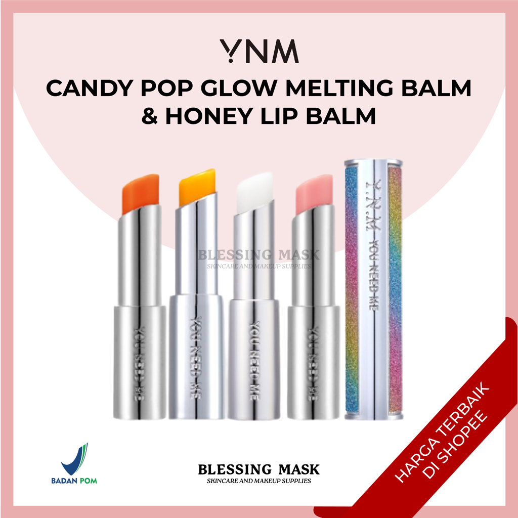 Jual YNM Candy Pop Glow Melting Balm | Honey Lip Balm - FREE Key Ring ...