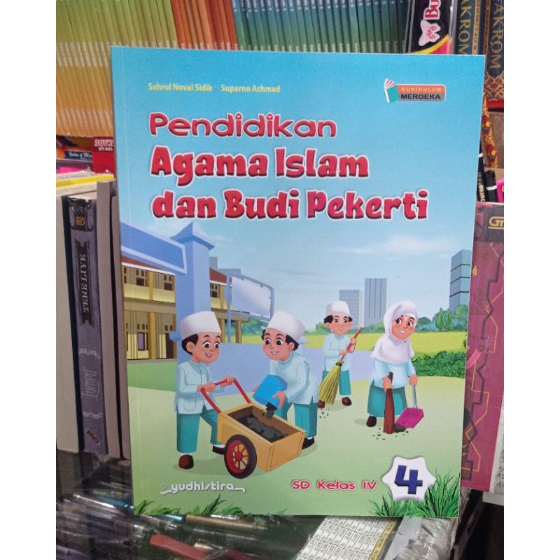 Jual BUKU PAI/ pendidikan agama Islam dan Budi Pekerti kelas 4 SD kurikulum merdeka penerbit ...