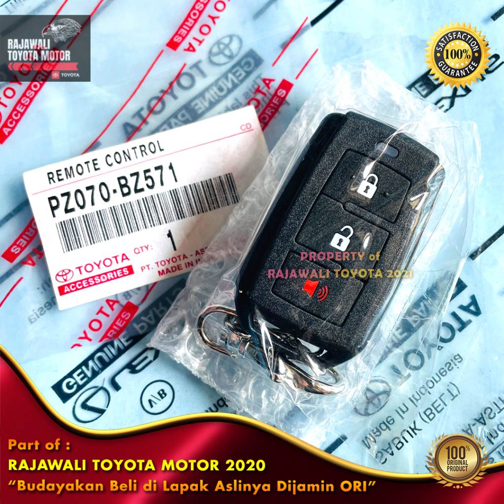 Jual Remot Alarm All New Avanza Veloz Control Alaram Pencetan Kunci ...