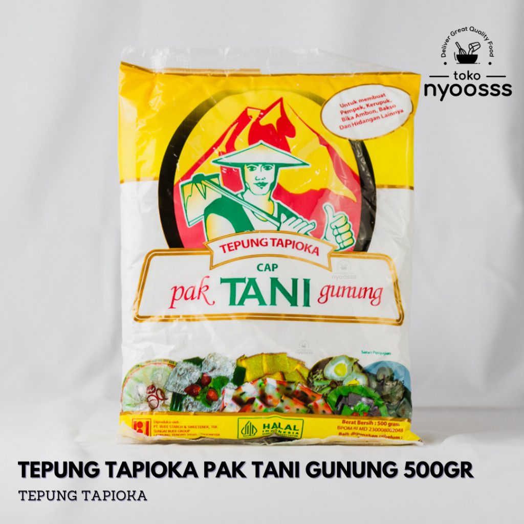 Jual Tepung Tapioka Pak Tani Gunung 500Gr / Tapioka | Shopee Indonesia