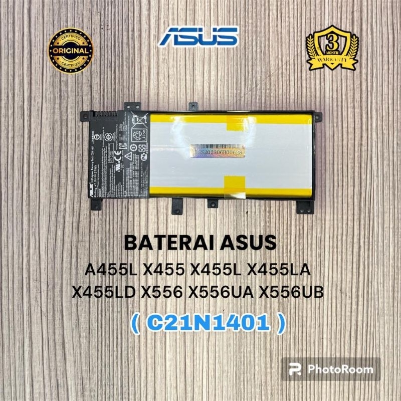 Jual Baterai Asus A455L X455L A555L X555L (C21N1401) | Shopee Indonesia