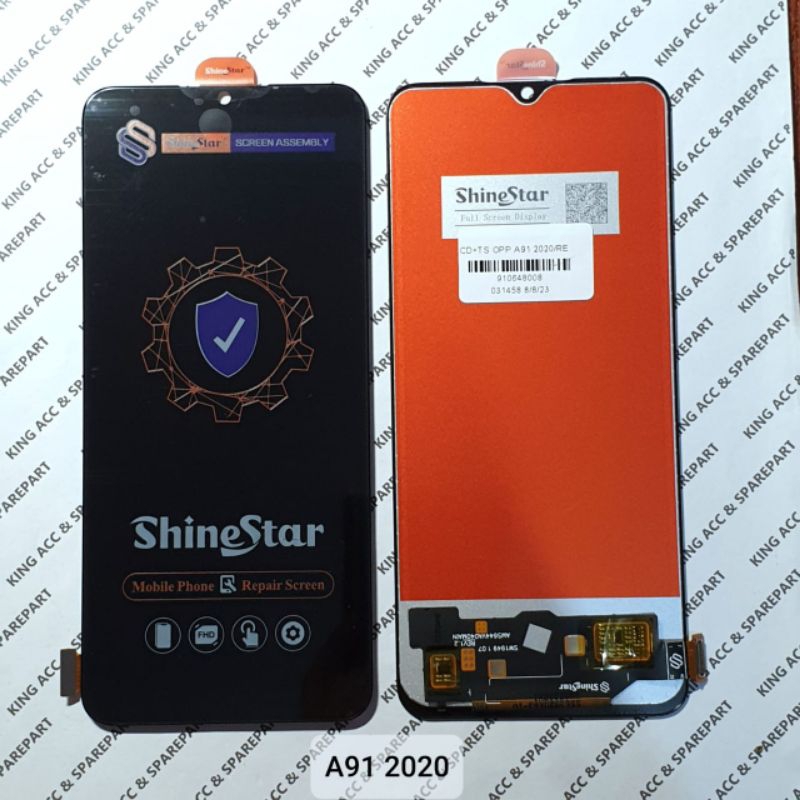 Jual LCD TOUCHSCREEN OPP A91 2020 RENO 3 F15 F17 A73 2020 BLACK ...