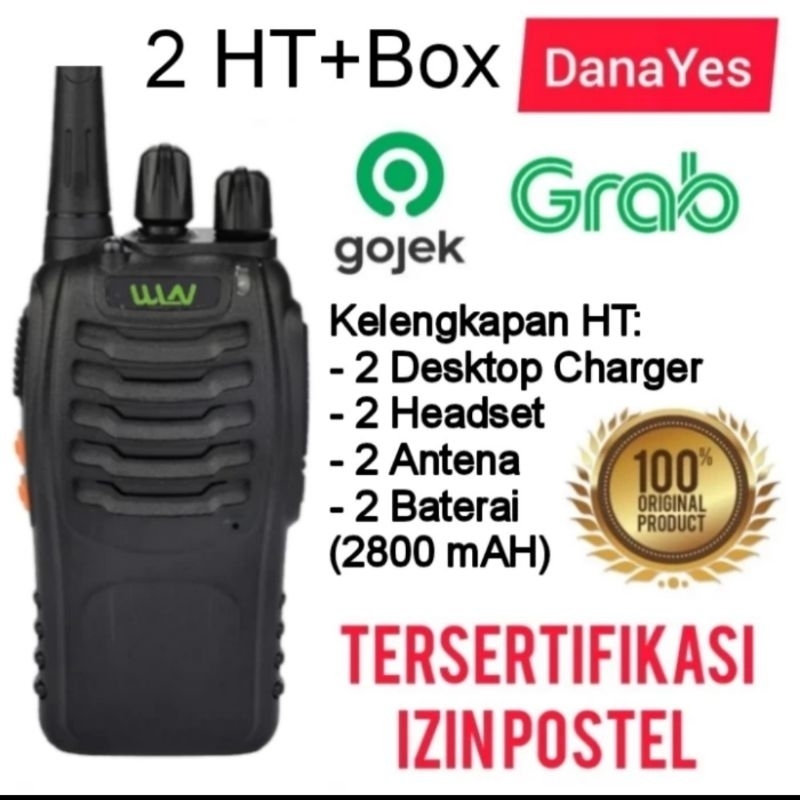 Jual HT Walkie Talkie Handy Talky Murah Pofung WLN Harvei Python Radio ...