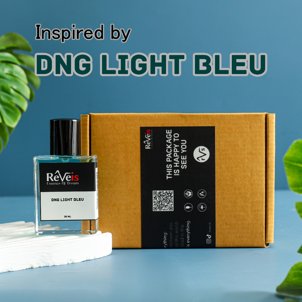 Jual Extrait De Parfum DnG Light Bleu Inspired by Reveis Perfume 30ml ...
