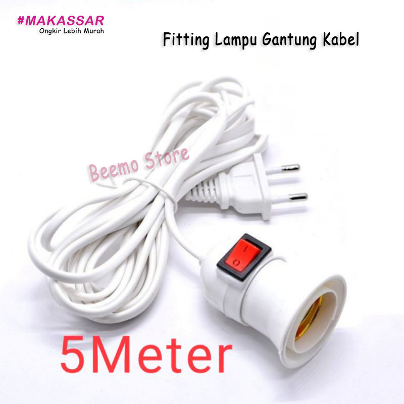 Jual Fitting Gantung Kabel 3m & 5m / Fitting Kabel 5 Meter - Fitting ...