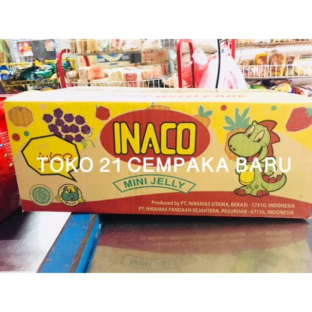 Jual Inaco Mini Jelly 25 CUPS - 1 KARTON isi 12 PACK | Agar Jely ...