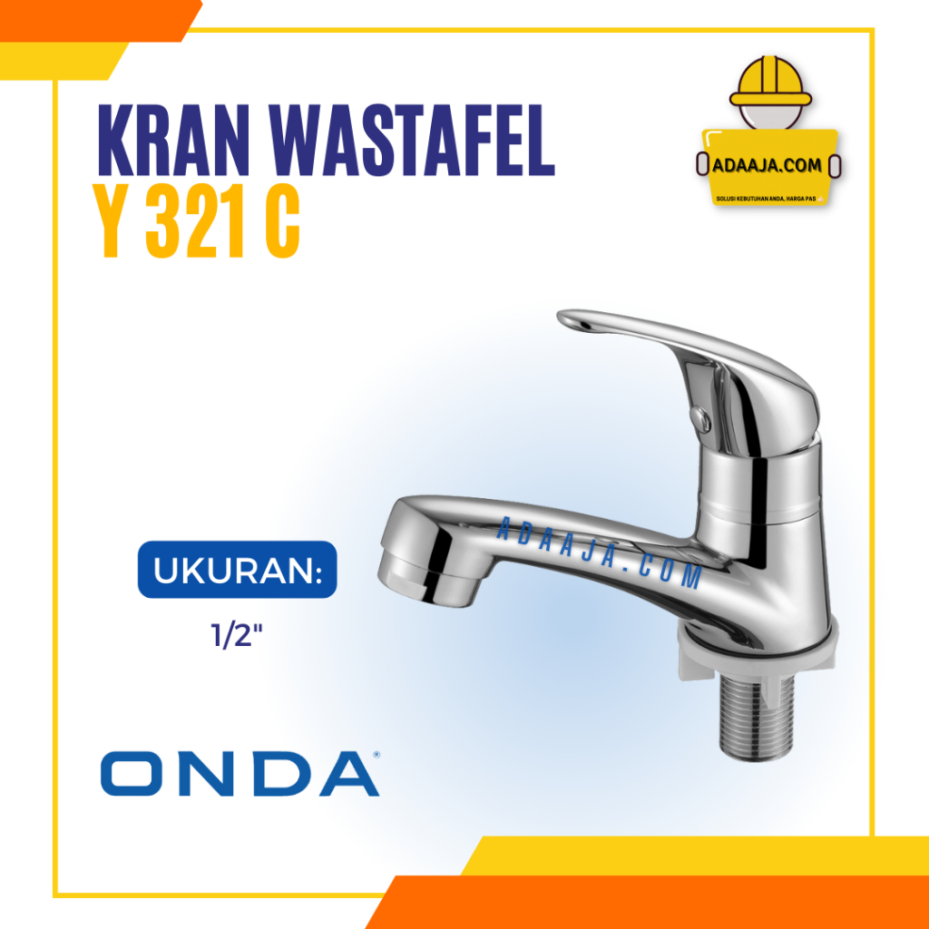 Jual Kran Wastafel Cuci Tangan Onda Keran Air Y 321 C 1/2" | Shopee Indonesia