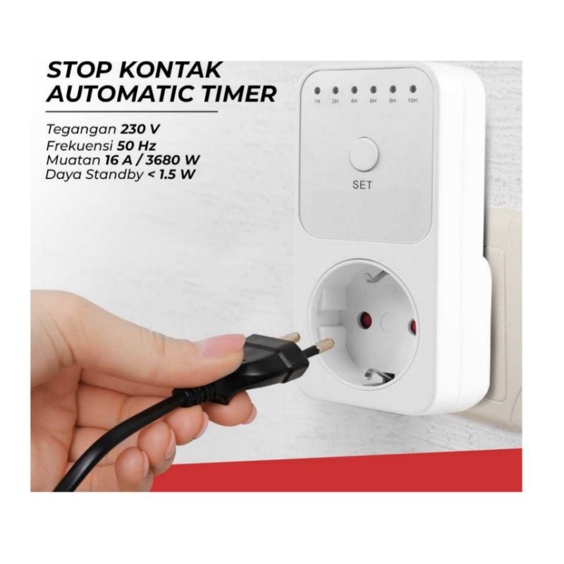Jual timer stop kontak pengatur waktu otomatis adaptor charger kontrol ...