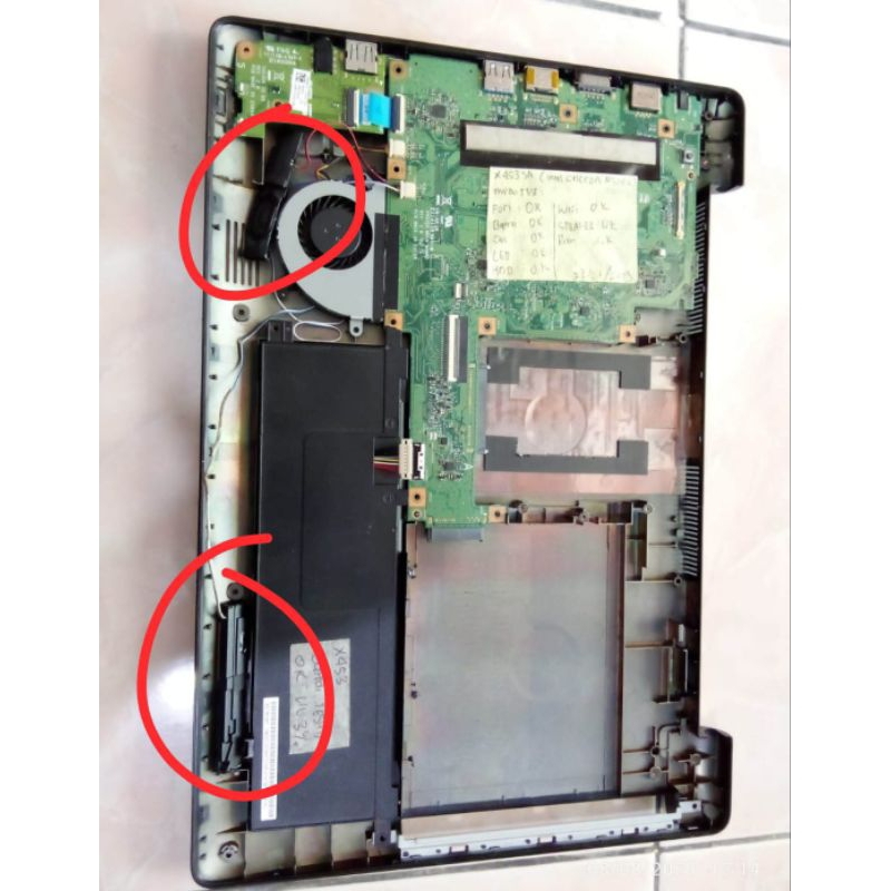 Jual speaker laptop Asus x453 x453m x453s x453ma x453sa modif | Shopee ...
