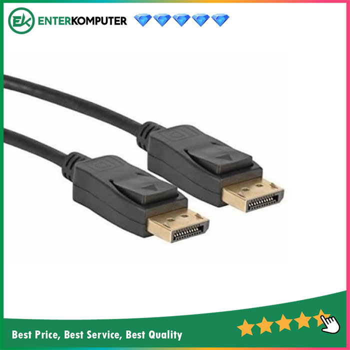Jual Kabel Display Port To Display Port 1.5 Meter - Merk Netline ...