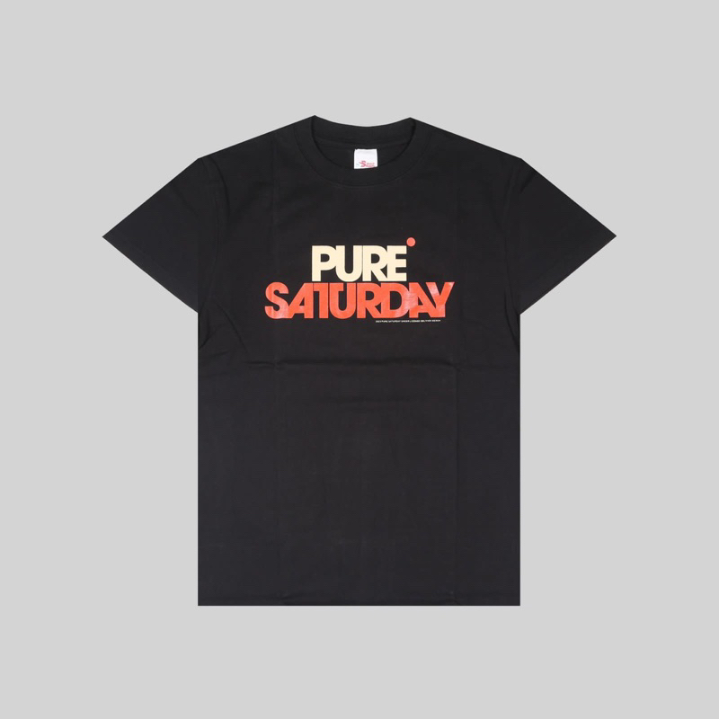 Jual TSHIRT - PURE SATURDAY - RUNNING BADGE - ROCKMERCH | Shopee Indonesia