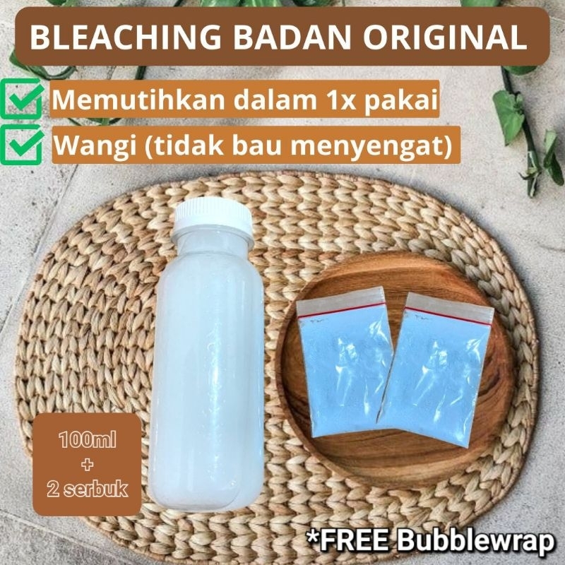 Jual BLEACHING BADAN ORIGINAL 100ml | Shopee Indonesia