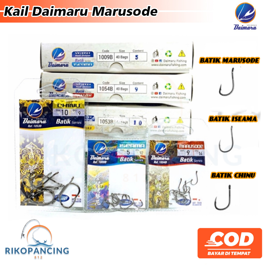 Jual KAIL DAIMARU SERI MARUSODE OPTIMUM POINT CARBON STEEL | Shopee ...