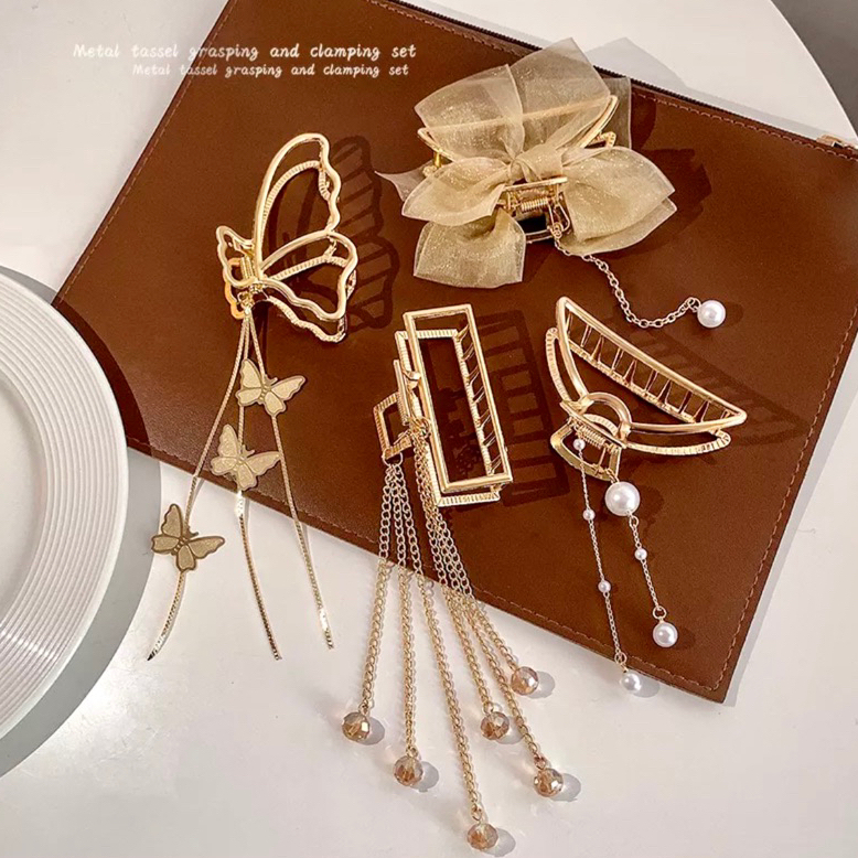 Jual JEPIT RAMBUT BESI CUTE PANDA HAIRCLAW | Shopee Indonesia