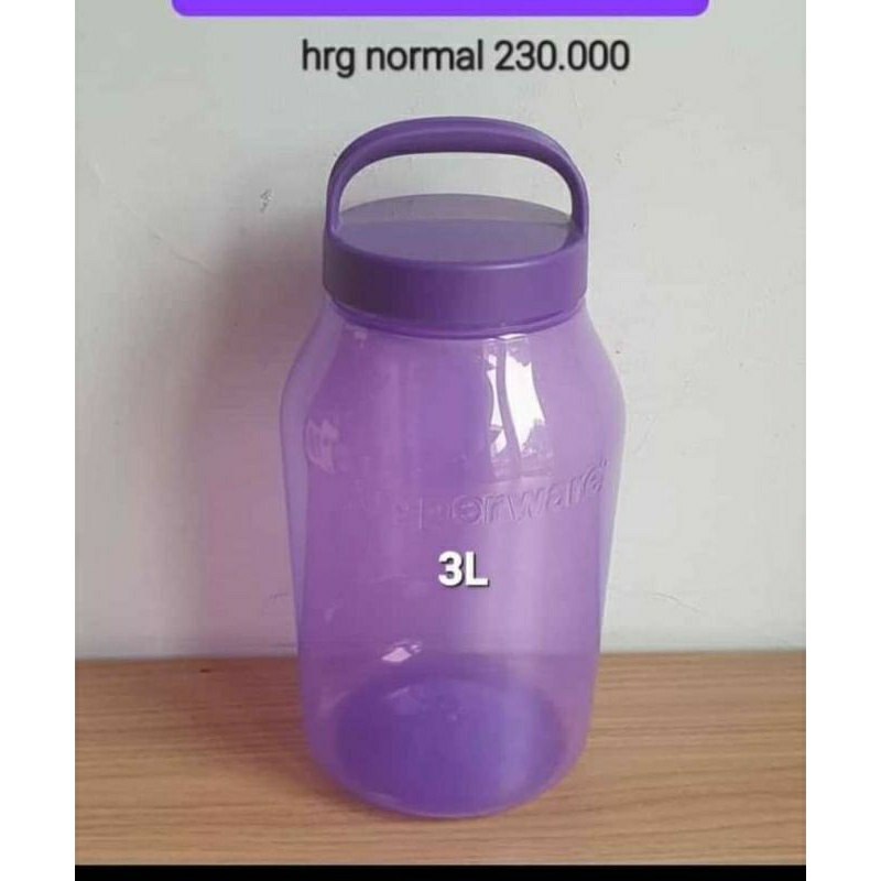Jual Jar 3L toples tupperware | Shopee Indonesia