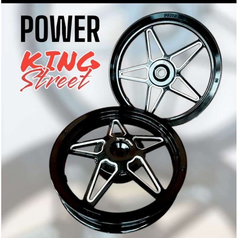Jual velg racing vario 150 new merk power type king street | Shopee ...